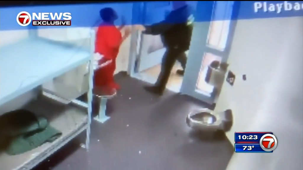 Jail Video Shows Detention Deputy Repeatedly Punching Female Inmate