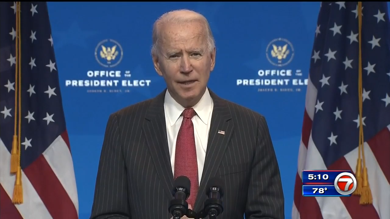 Biden’s 1st Cabinet picks expected Tuesday amid road blocks - WSVN ...