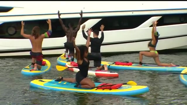 Beat the Gym wants to take your workout outside — on a paddleboard ...