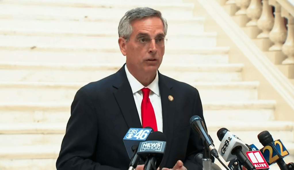 Georgia secretary of state announces a full hand recount of the ...