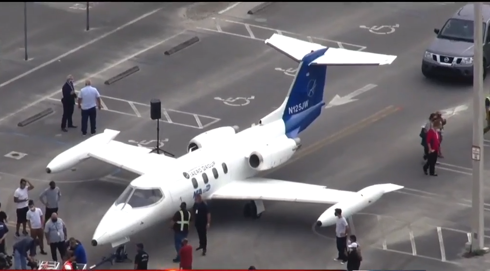 George T. Baker Aviation Technical College receives donated Learjet ...