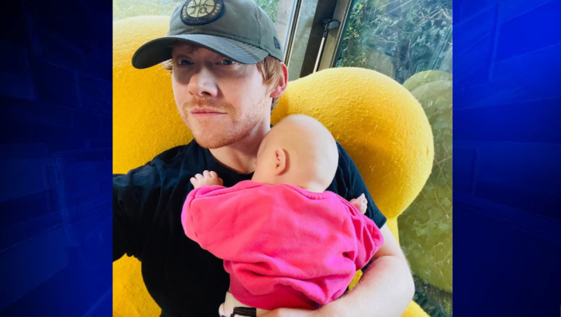 Rupert Grint joined Instagram to intro his new baby - WSVN 7News ...