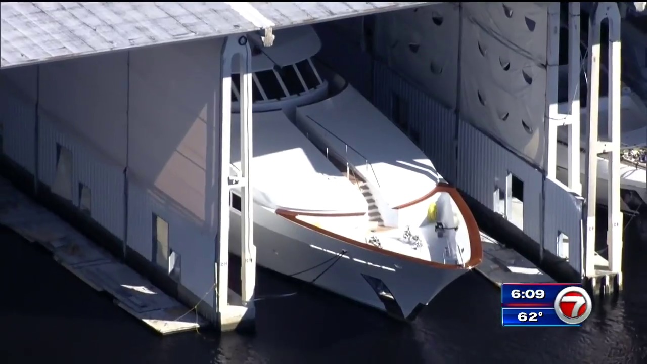 Man recovering at hospital after fall on board yacht at Davie marina ...