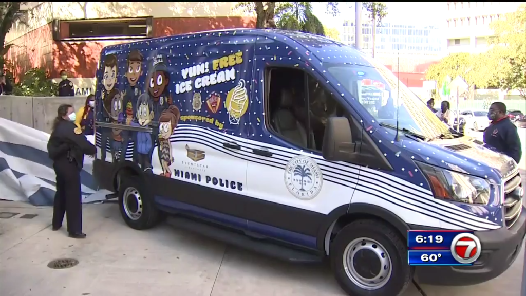 Miami Police roll out their own ice cream truck – WSVN 7News | Miami ... Miami Police roll out their own ice cream truck – WSVN 7News | Miami ...