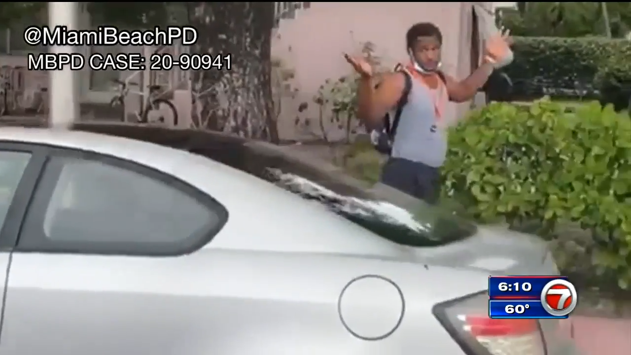 Man knocks out 70-year-old waiting to cross street in Miami Beach ...