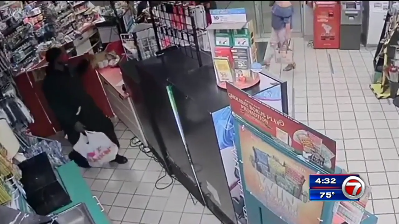 Police search for 3 people caught on camera robbing Shell gas station ...