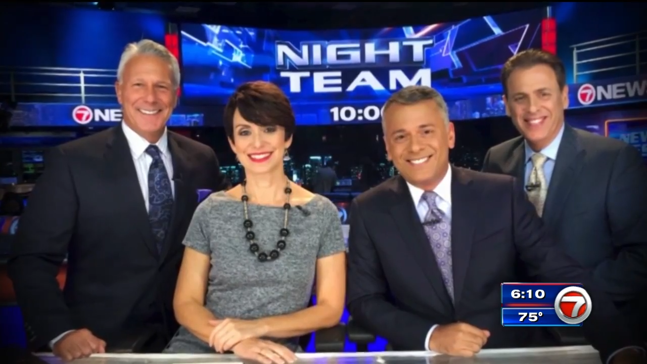 WSVN talent pays tribute to retiring Sports Director Steve Shapiro ...
