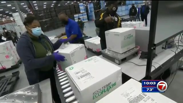 Moderna COVID vaccines begin shipping out as Florida cases remain high ...