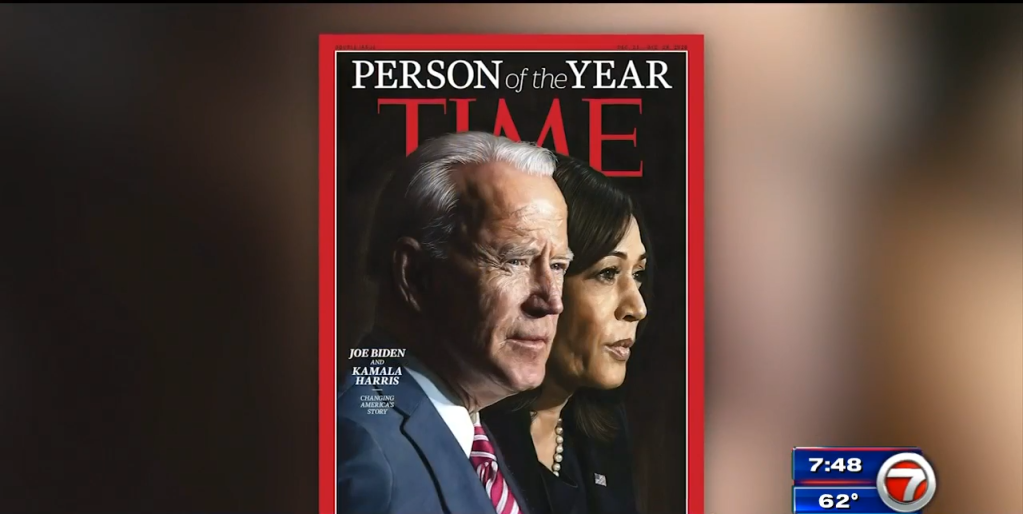 Biden, Harris named Time magazine’s ‘Person of the Year’ – WSVN 7News ...
