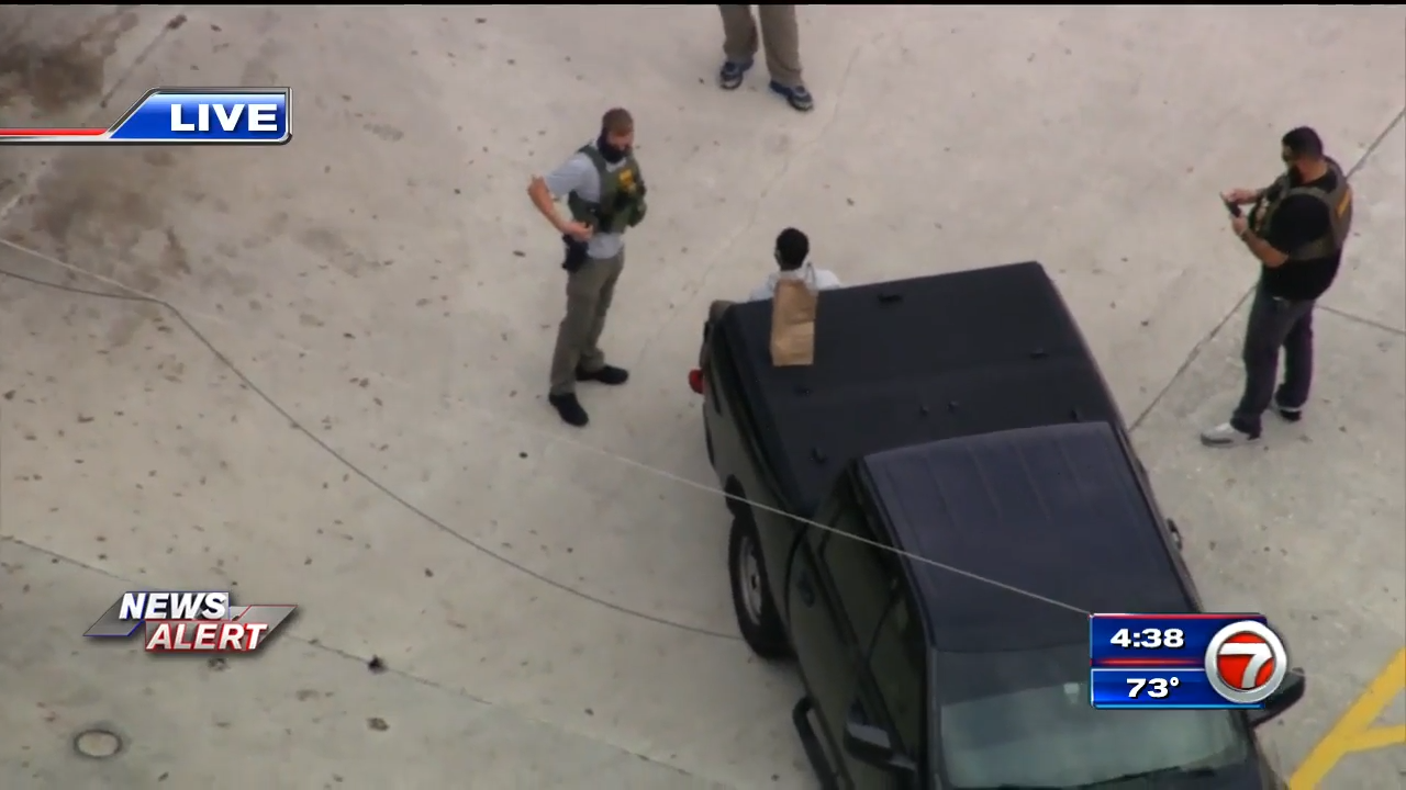 Bso Deputies Take Man Into Custody In Palm Beach County Following Multi
