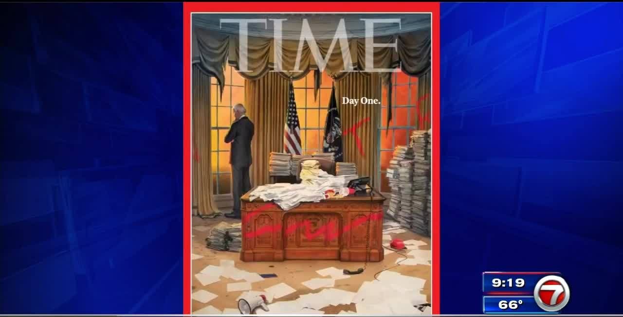 President Joe Biden featured on Time Magazine cover - WSVN 7News ...