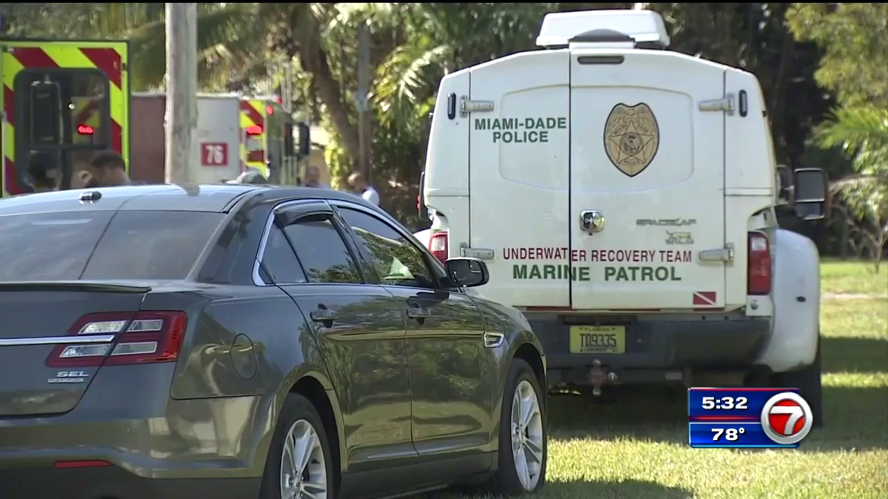 Police discover man’s body in car submerged in El Portal canal - WSVN ...