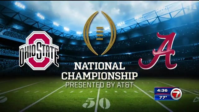 No. 1 Alabama wins national title 52-24 over No. 3 Ohio State - WSVN ...