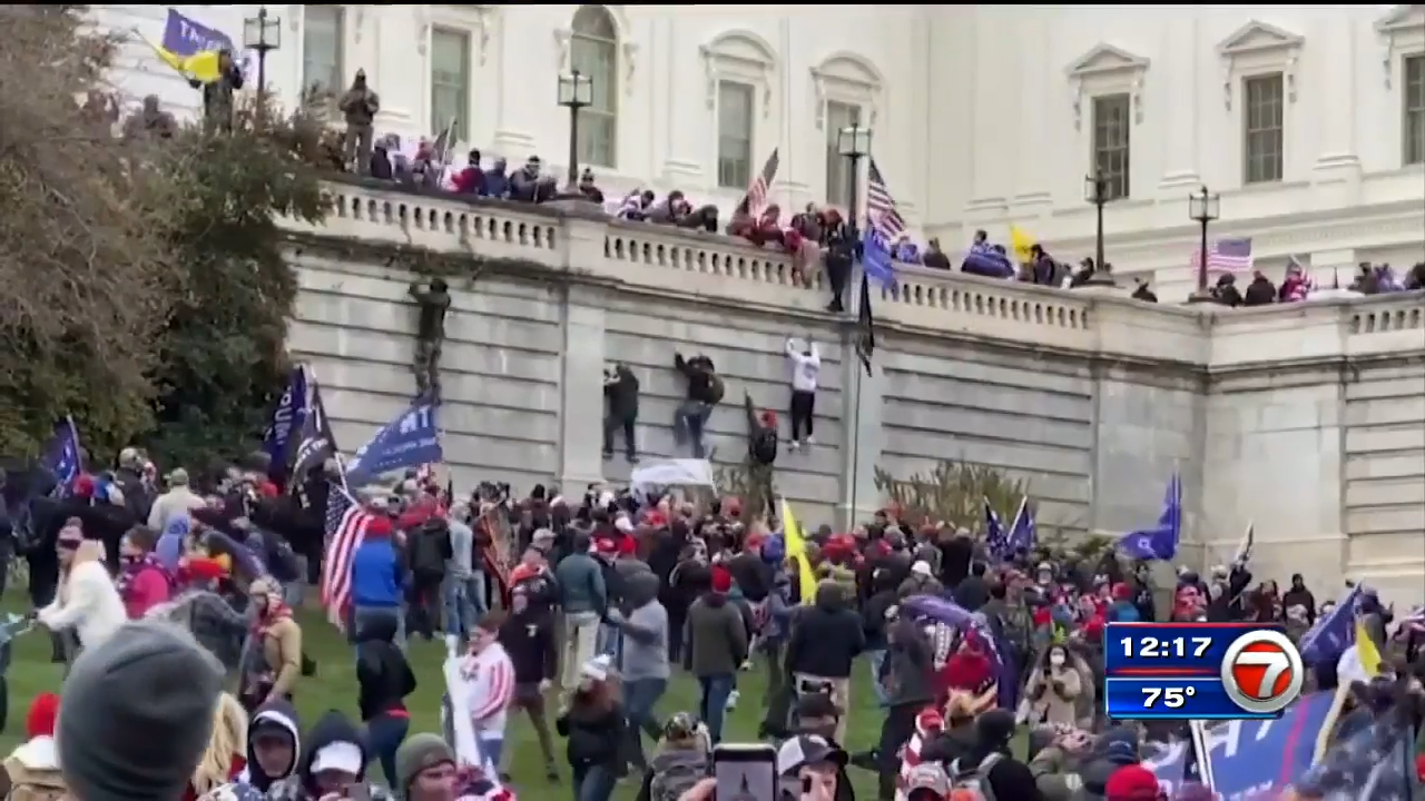 Videos show fatal shooting during rampage at the Capitol - WSVN 7News ...