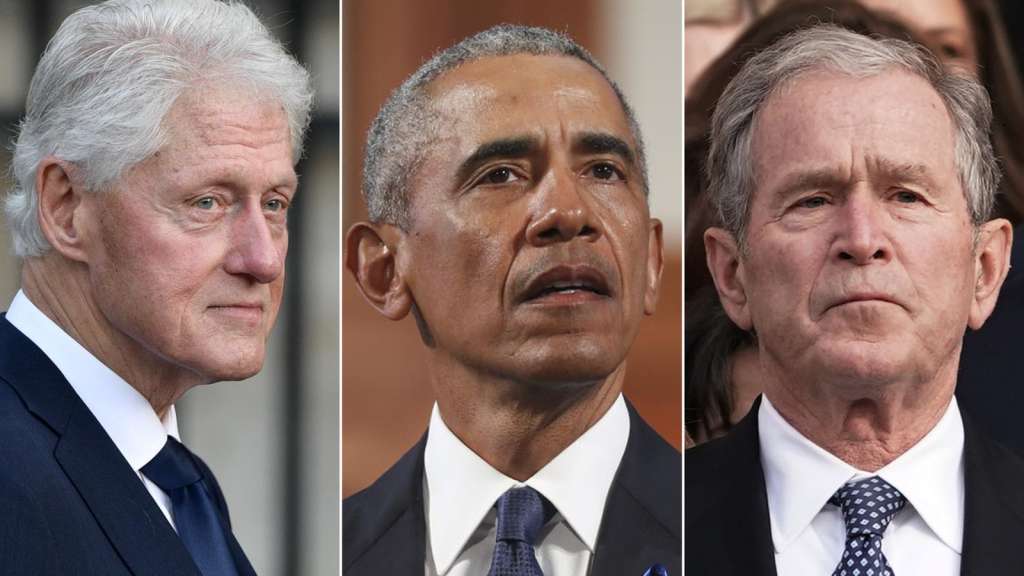 Former Presidents Obama, Bush and Clinton honor Biden as America’s new ...
