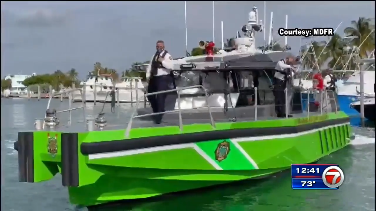 Miami Dade Fire Rescue Boats