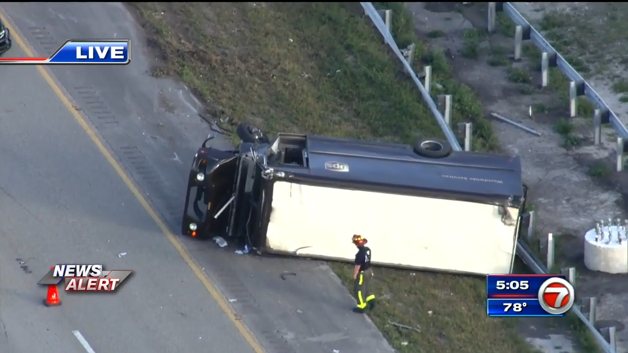 Ups Truck Crash