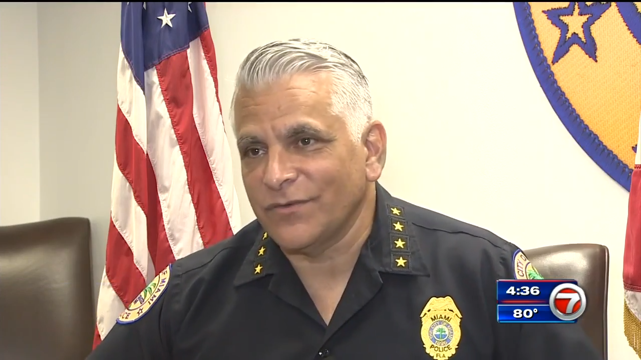 Retiring Miami Police Chief speaks about his career, future during ...