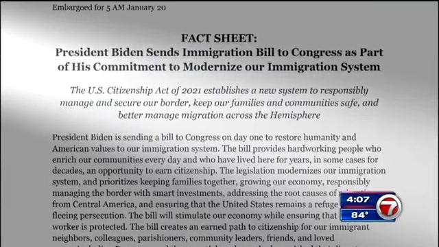 Path to citizenship in new Democratic immigration bill – WSVN 7News ...