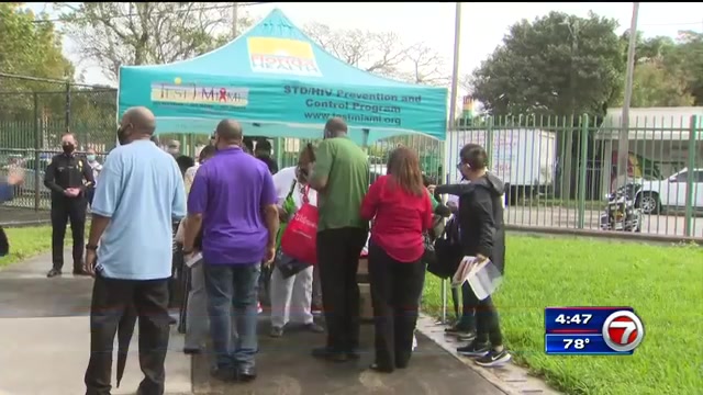 Local leaders, police take part in community outreach event in Miami ...