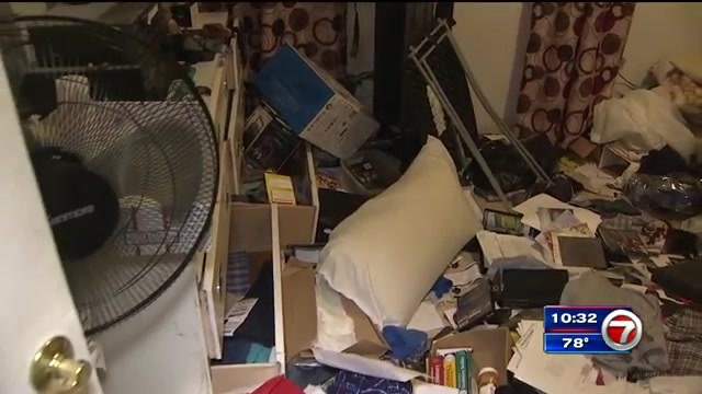 NW Miami-Dade homeowner speaks out after burglars ransack tented house ...