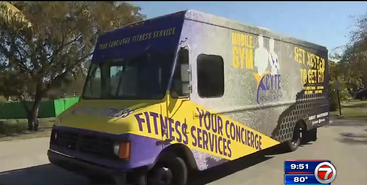 South Florida trainer brings mobile gym workout to your doorstep - WSVN ...