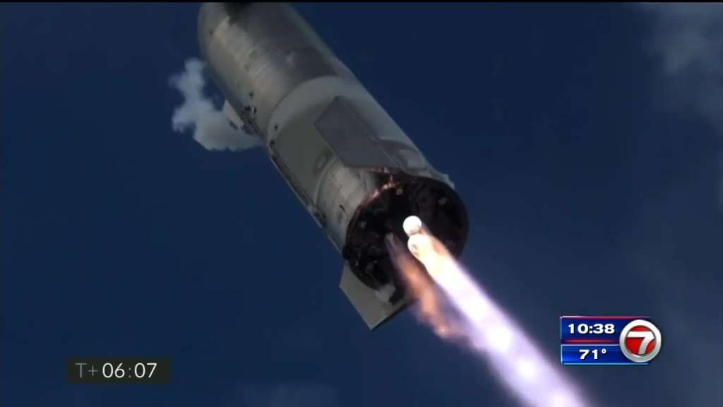 Spacex Starship Lands Upright Then Explodes In Latest Test Wsvn