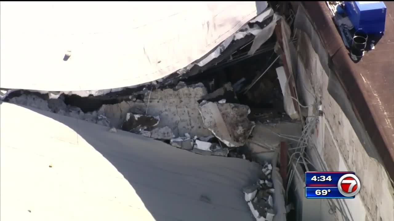 Rickards Middle students learn from home following partial roof ...