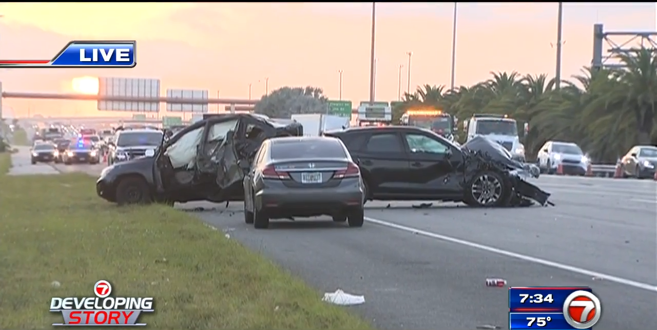 All Lanes Reopen After Deadly Crash On State Road 836 Westbound Lanes