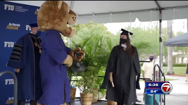 Commencement ceremony held for FIU grads — with safety measures - WSVN ...