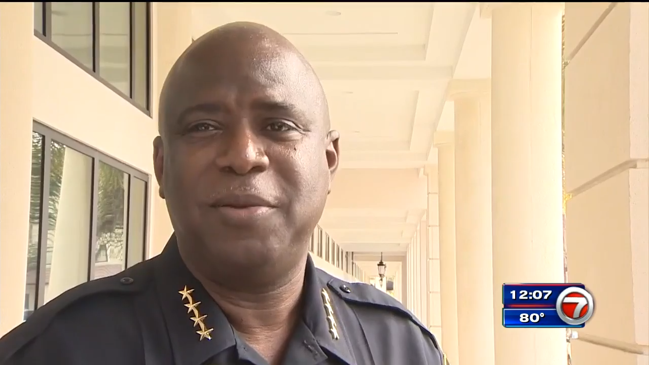 Miramar Police Chief Dexter M. Williams announces retirement - WSVN ...