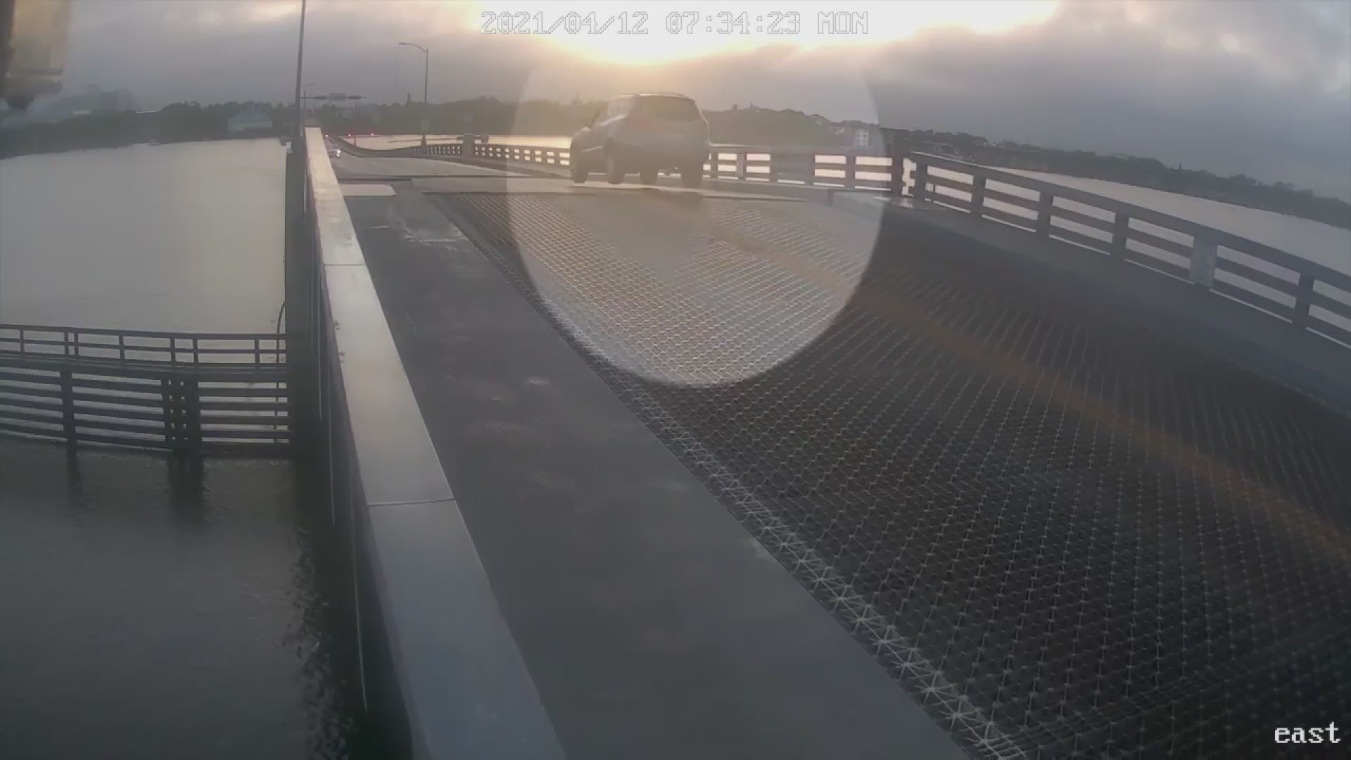 Video shows driver jumping rising drawbridge in Daytona Beach - WSVN ...