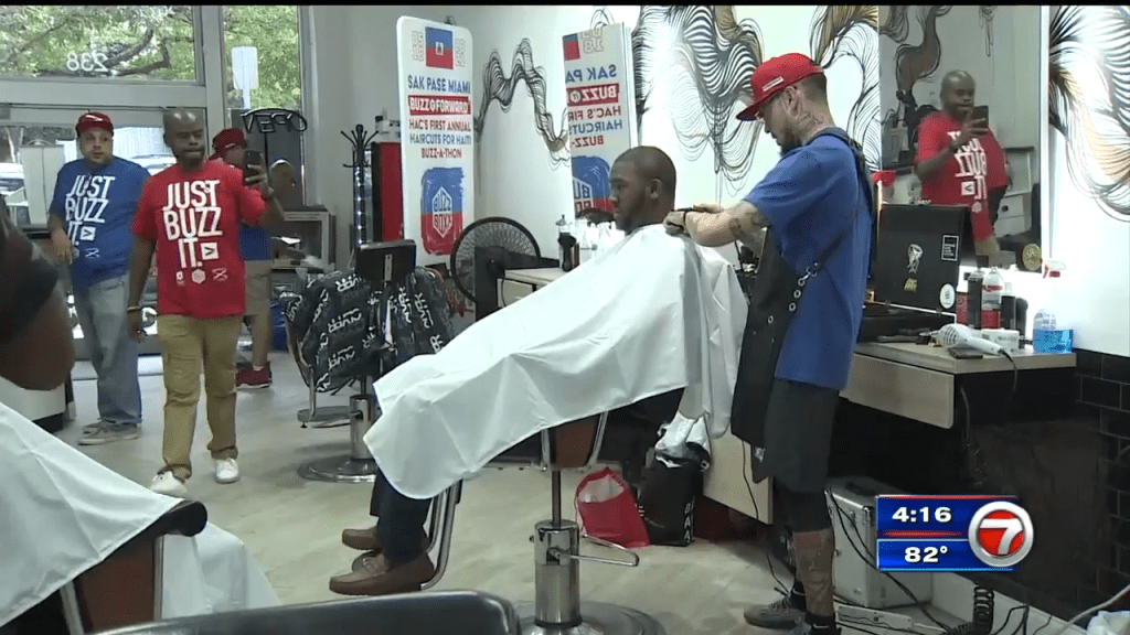 Miami barbershop partners with Haitian school to raise awareness, funds ...