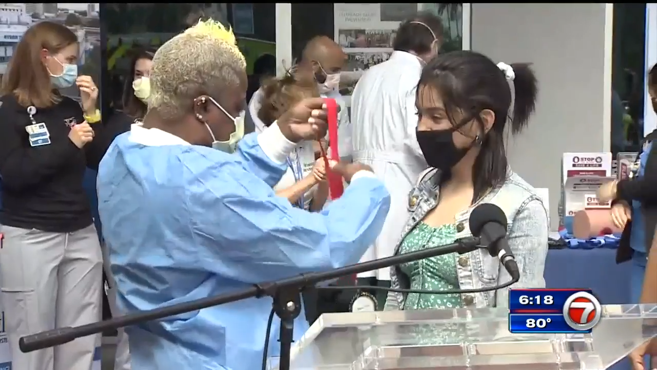 2 trauma survivors reunited with doctors who helped save their lives ...