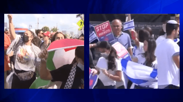 South Floridians voice support for Israel, Palestine at NE Miami-Dade ...