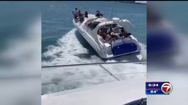 Woman transported after 2 boats collide in Biscayne Bay; crews ...
