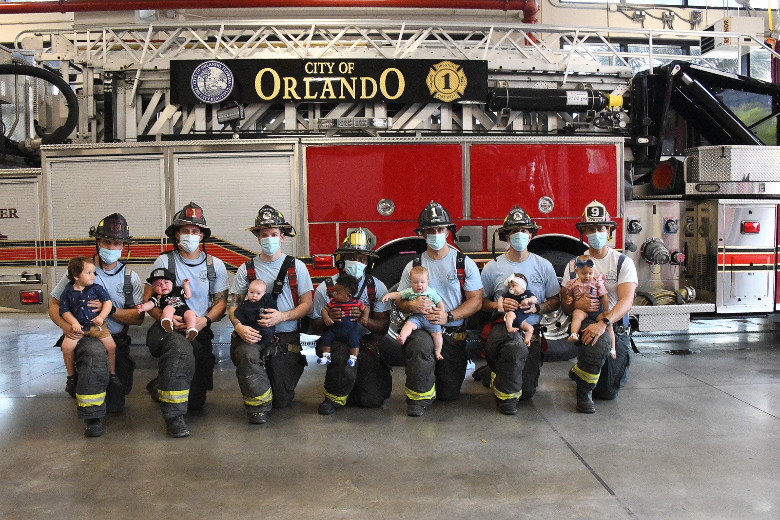 Orlando Fire Department welcomes 7 babies over pandemic - WSVN 7News ...