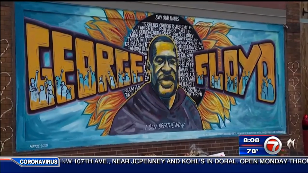 george floyd memorial – WSVN 7News | Miami News, Weather, Sports | Fort ...