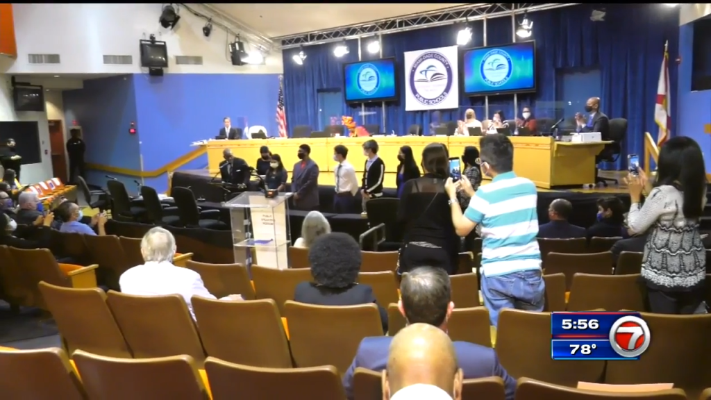 9 Miami-Dade students honored for perfect attendance during ceremony ...