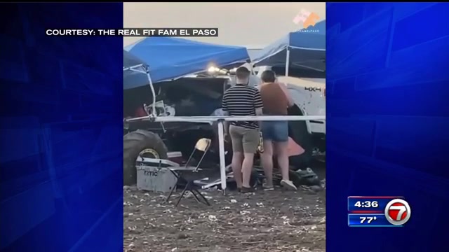 1 dead 7 hurt in vehicle crash at West Texas mud race - WSVN 7News ...