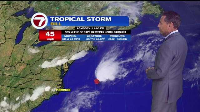 Tropical Storm Bill forms far off coast of North Carolina - WSVN 7News ...