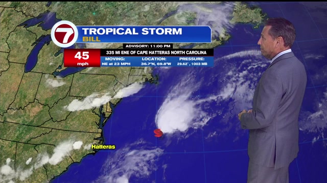 Tropical Storm Bill forms far off coast of North Carolina – WSVN 7News ...
