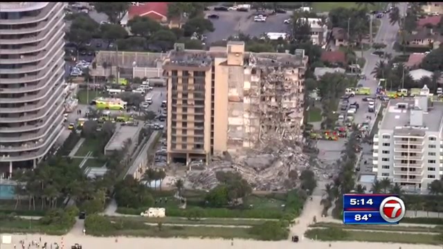 4 dead, 159 unaccounted for at Surfside condo collapse site as ...