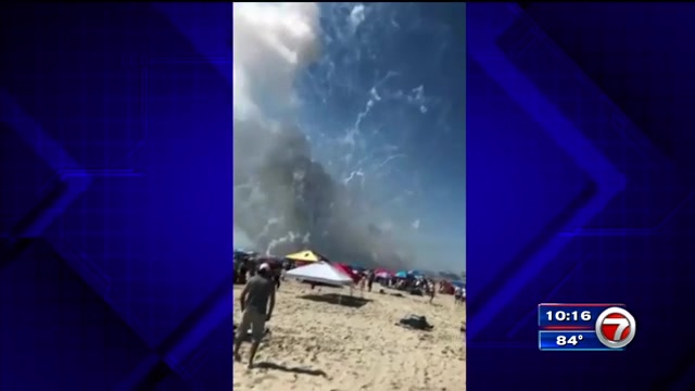 Fireworks meant for July 4th display in Maryland’s Ocean City ...
