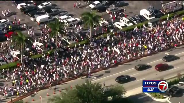Demonstrations across South Florida continue to show support for Cuban ...