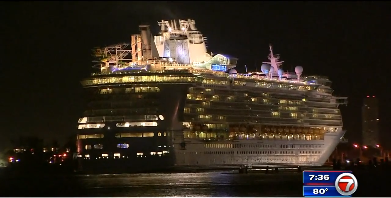 Royal Caribbean’s Freedom of the Seas returns to PortMiami - WSVN 7News ...