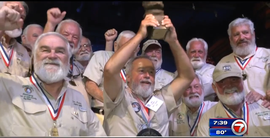 The son-in-law also rises, wins Hemingway look-alike contest – WSVN ...