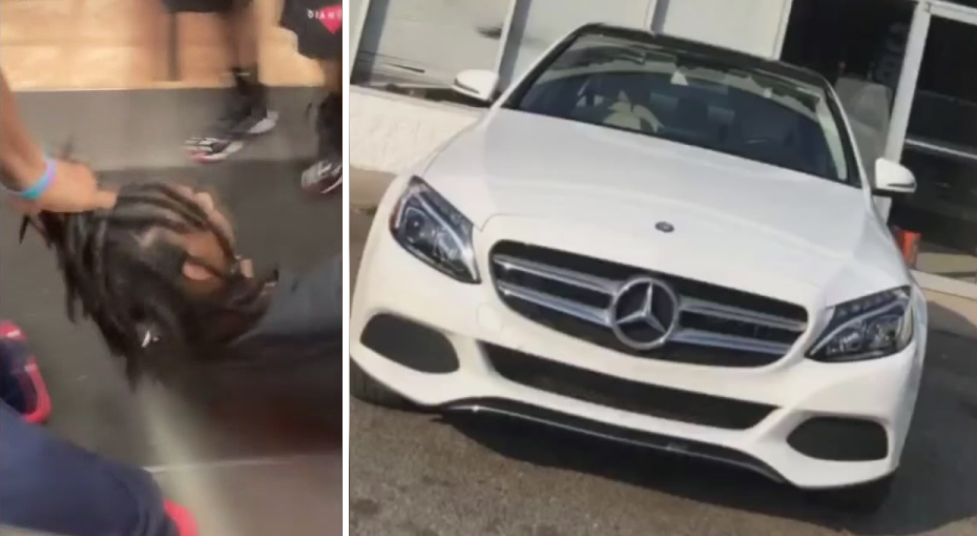 Detroit woman tracks down her stolen car, alleged thief dragged out of ...