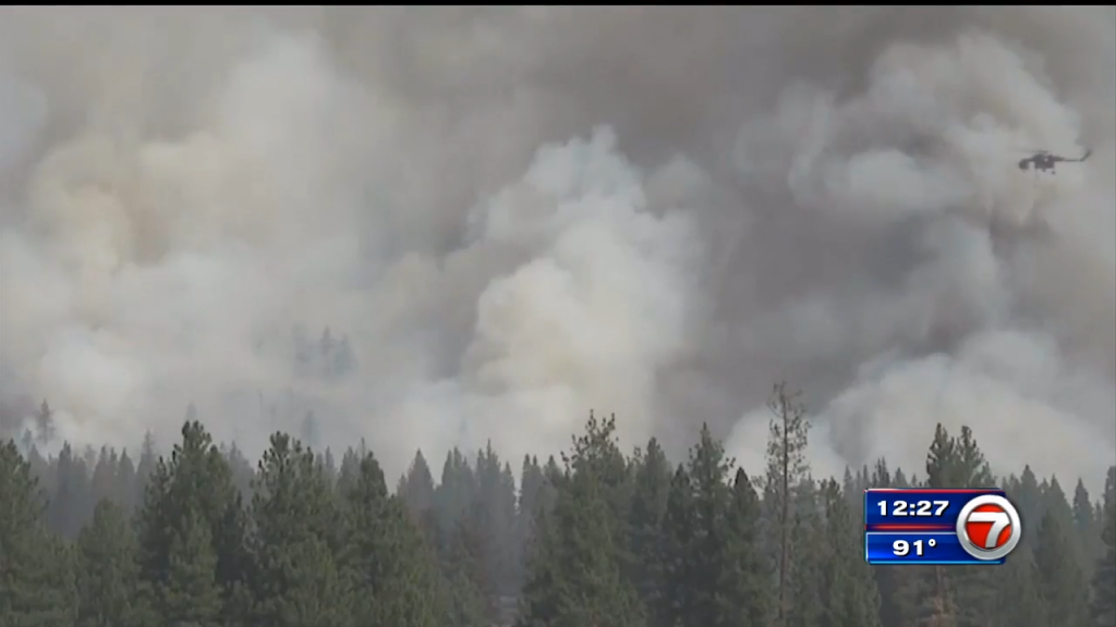 Western wildfires grow, but better weather helps crews – WSVN 7News ...