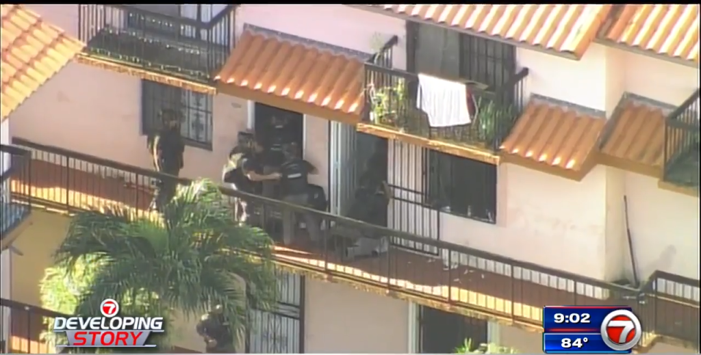 Barricaded Subject At Hialeah Apartment Complex Surrenders To Police